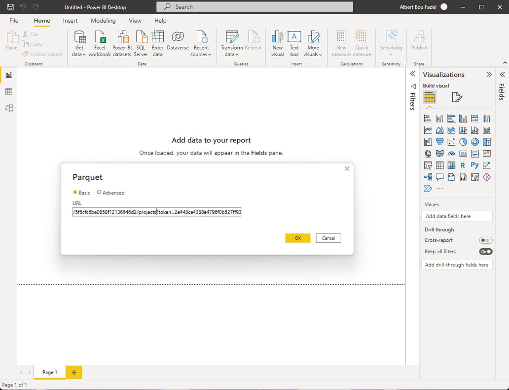 How do I connect my SmartBarrel account to PowerBI?